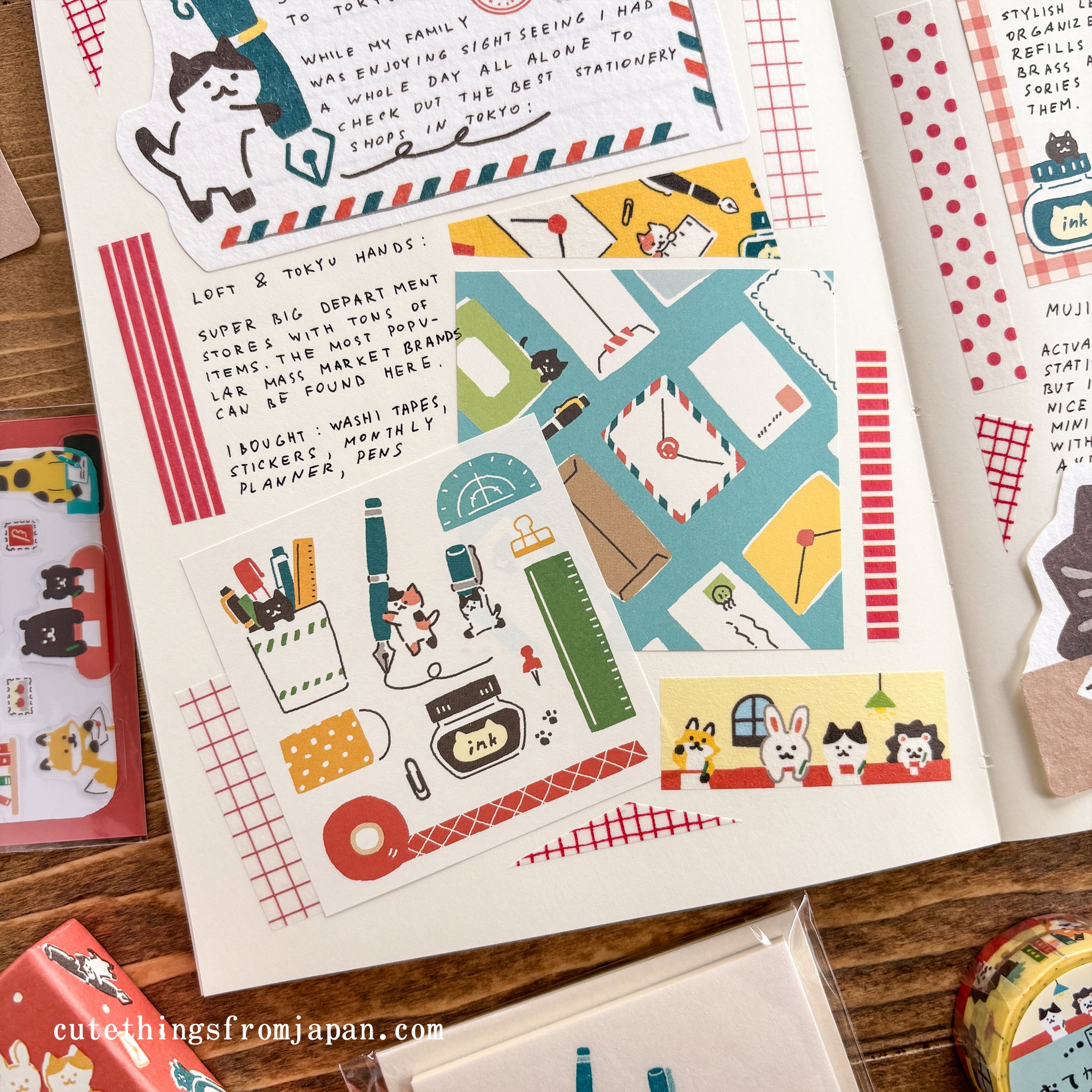 Origami Box Set - Happy Mail Cafe – Cute Things from Japan