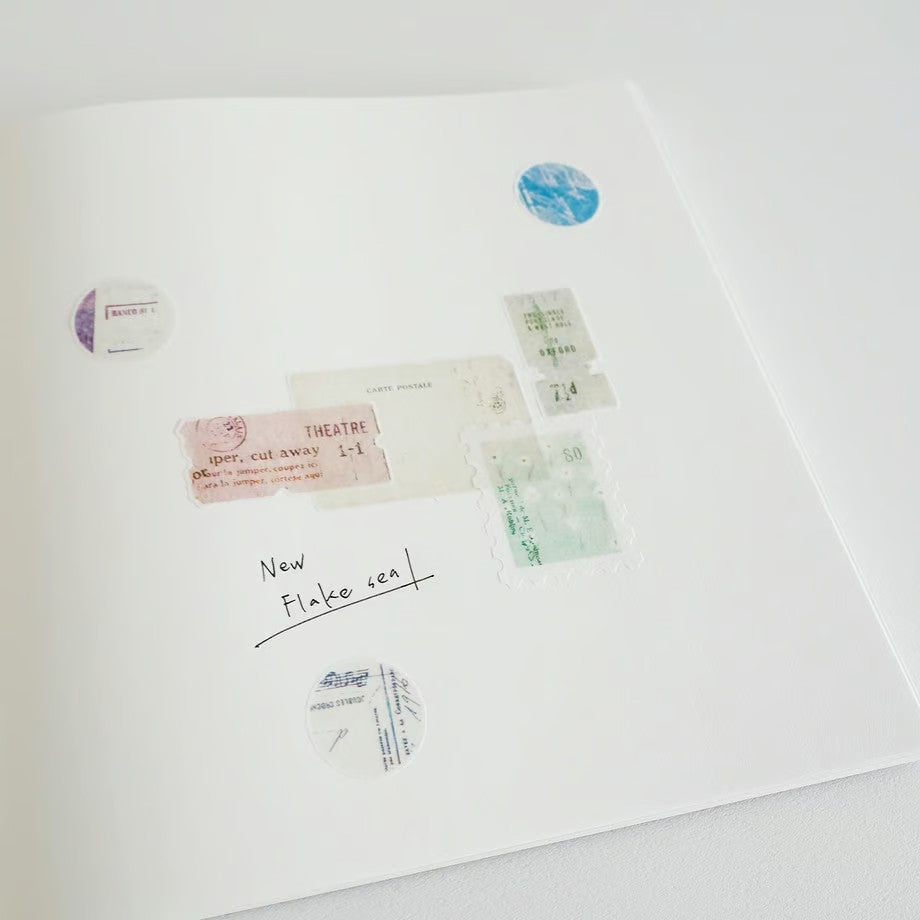 Yohaku Flake Stickers - Collage – Cute Things from Japan