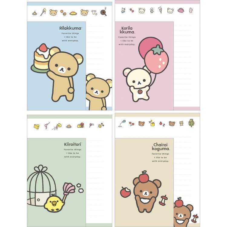 Rilakkuma Letter Set - Happy Friends – Cute Things from Japan