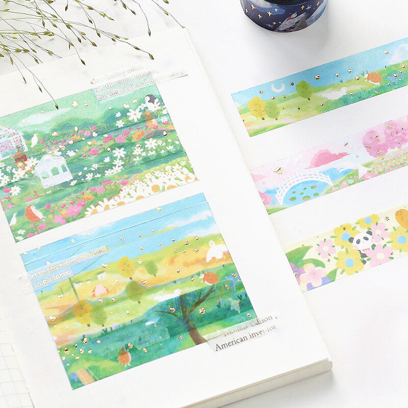 Washi Tape - Spring Flowers – Cute Things from Japan