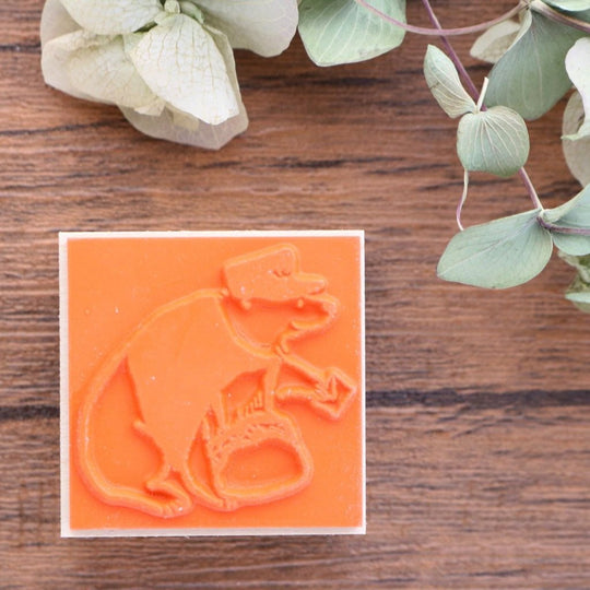 momoro Rubber Stamp - Mr. Postman – Cute Things from Japan